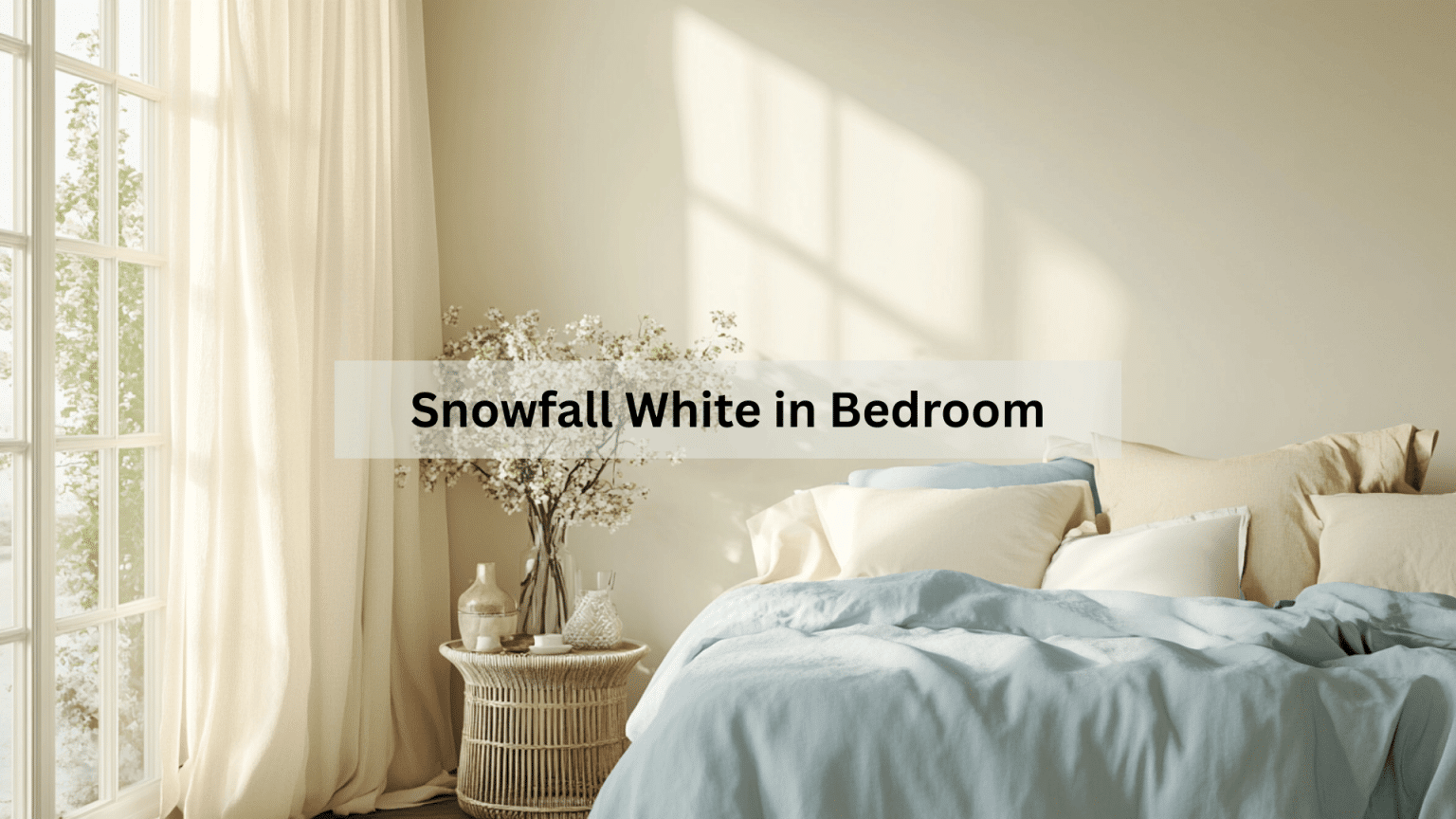 Reviewing Benjamin Moore Snowfall White (2144-70) - Minimal And Modern