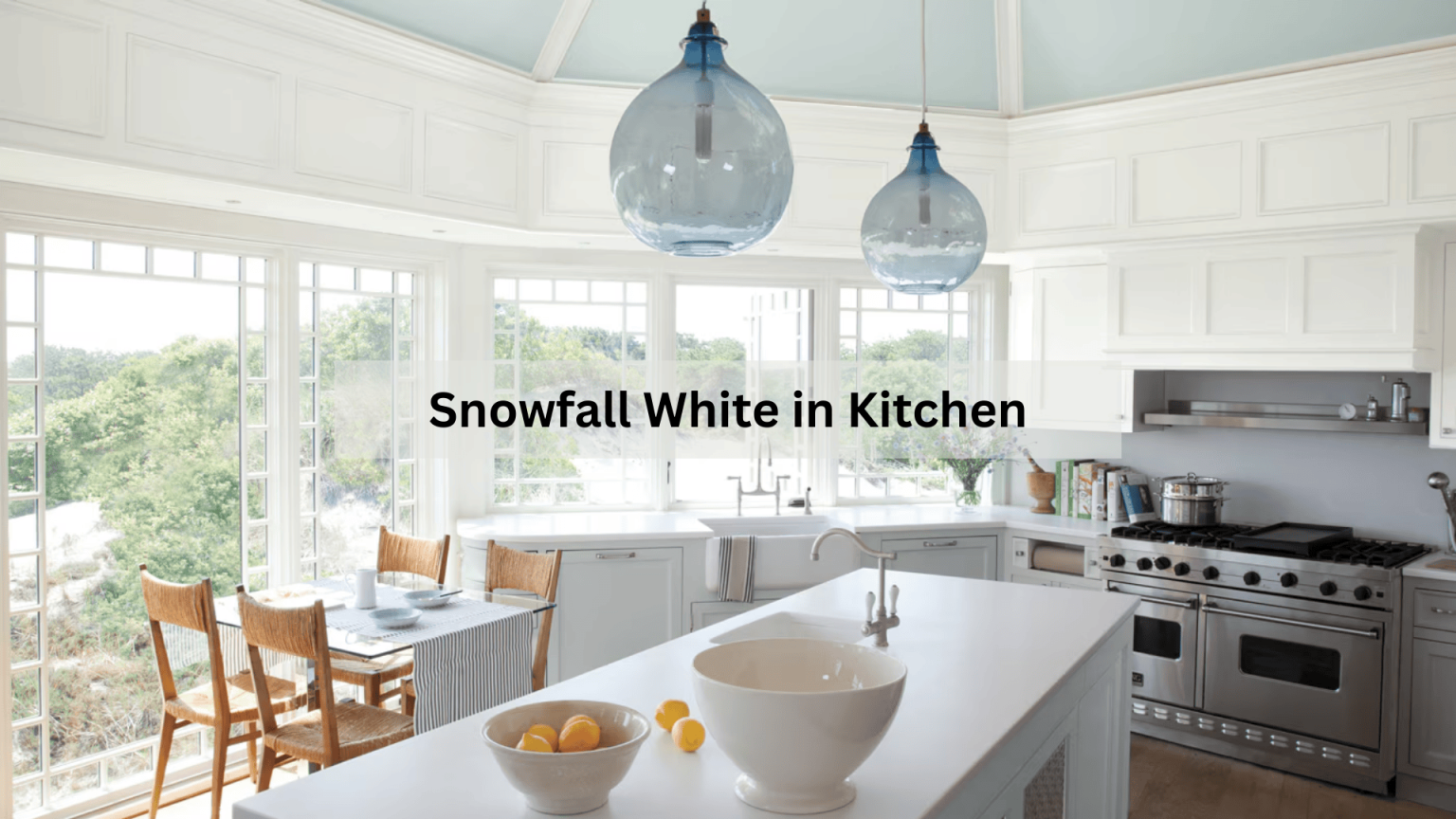 Reviewing Benjamin Moore Snowfall White (2144-70) - Minimal And Modern