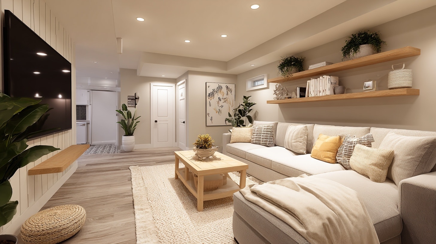 Basement Remodel Cost: Pricing Guide for Every Size - Minimal And Modern