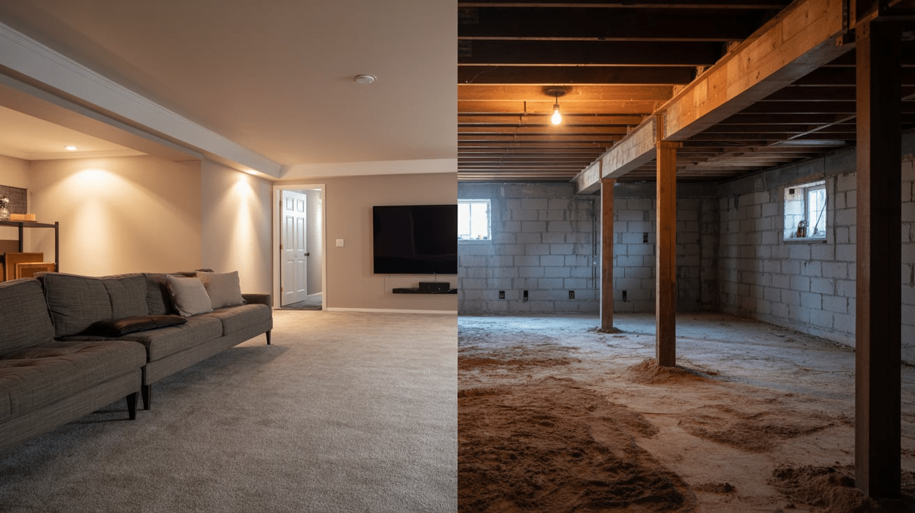 Can You Add a Basement to a House? - Minimal And Modern