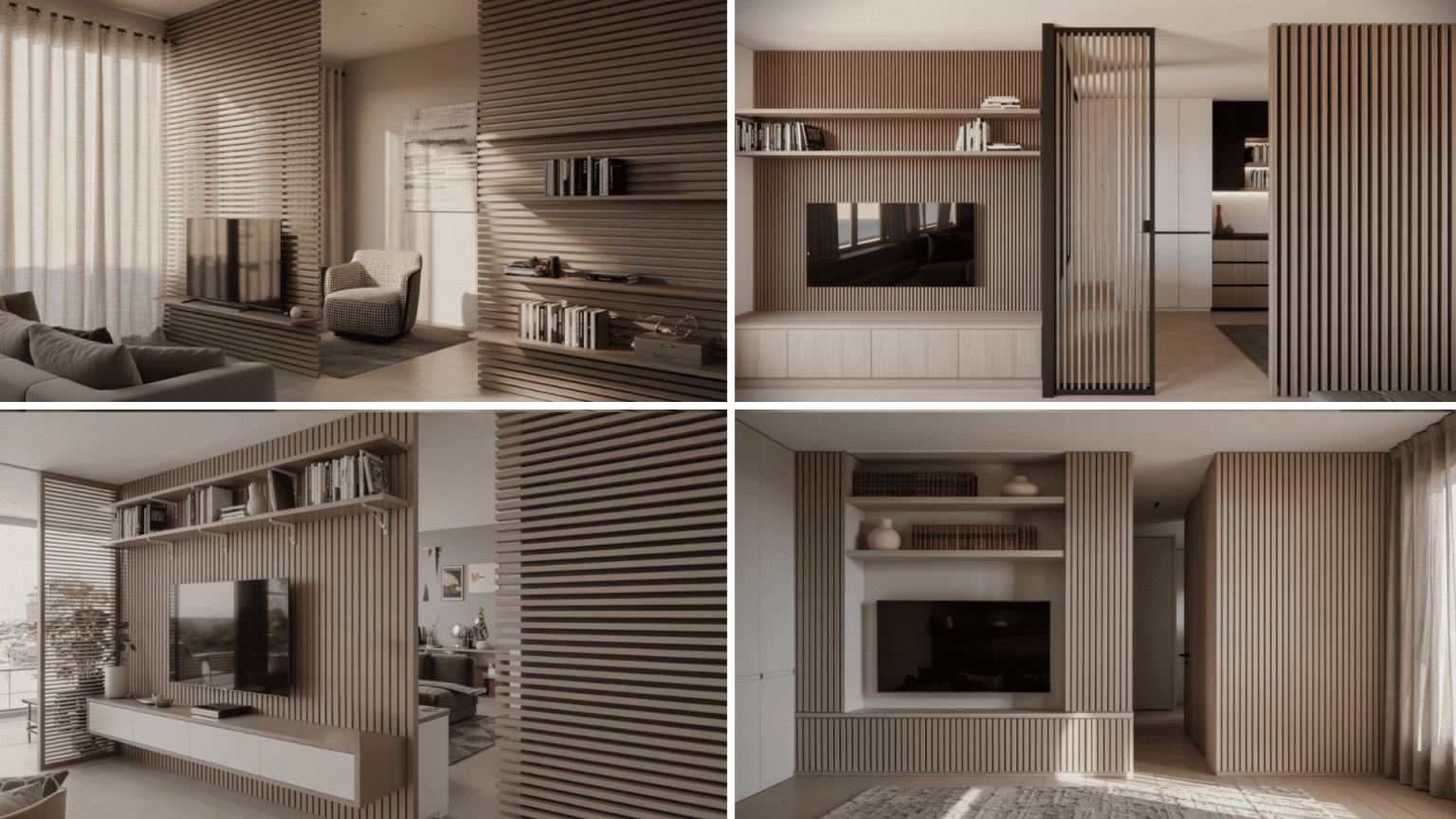 55 Interior Wood Slat Wall Ideas for Every Room - Minimal And Modern