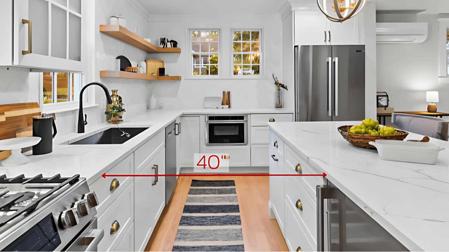 Kitchen Island Spacing Requirements: A Simple Guide - Minimal And Modern