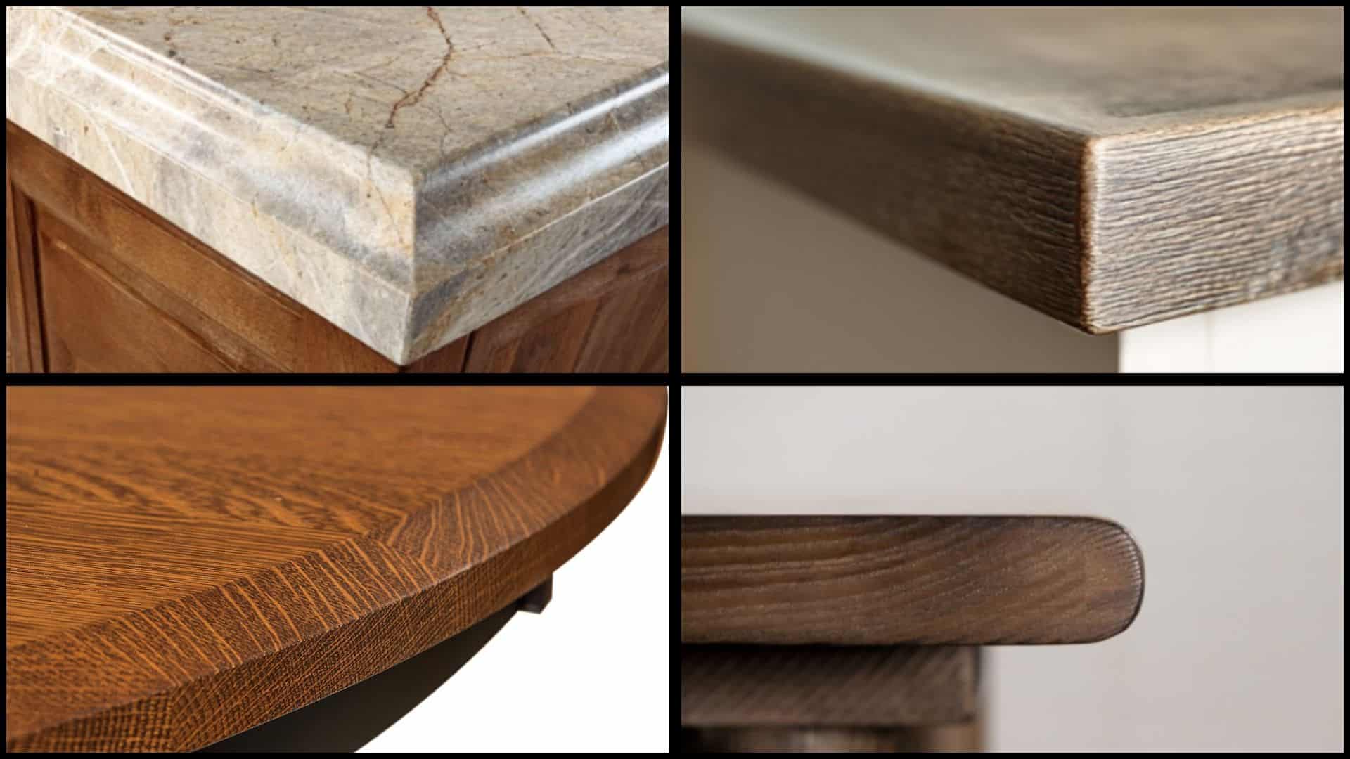 Guide to Table Edge Profiles: Styles and Options - Minimal And Modern
