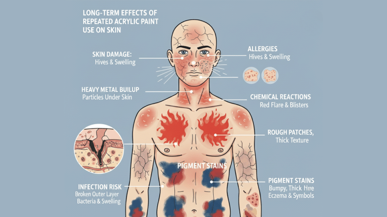 Is Acrylic Paint Safe for Skin: What You Need to Know - Minimal And Modern