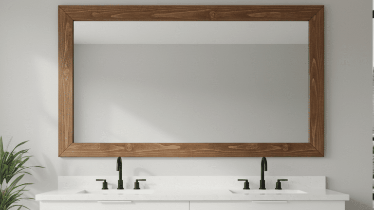 13 DIY Mirror Frame Ideas and Easy Steps You Can Follow - Minimal And ...